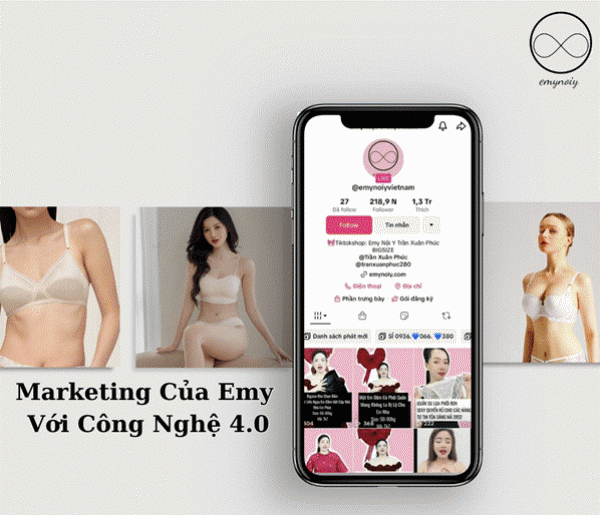 Bước tiến mới trong marketing của Emy với công nghệ 4.0