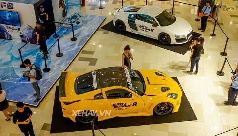 Audi R8 "sóng đôi" cùng Nissan 350Z trong buổi ra mắt Fast & Furious 8 ...