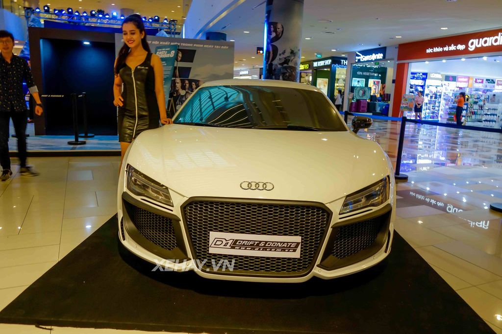 Audi R8 "sóng đôi" cùng Nissan 350Z trong buổi ra mắt Fast & Furious 8 ...