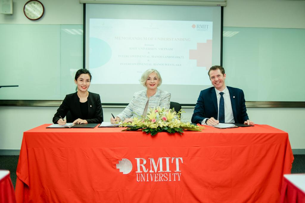 Đại học RMIT Việt Nam và Intercontinental hợp tác đào tạo nhân lực