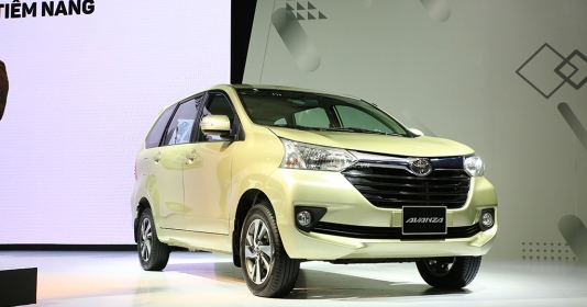 Toyota Avanza - MPV nhỏ gọn giá từ 537 triệu đồng chính thức ra mắt Việt Nam