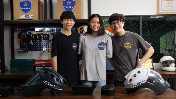 Góp phần “chặn đứng” đại dịch Covid-19 với mũ cách ly di động Vihelm